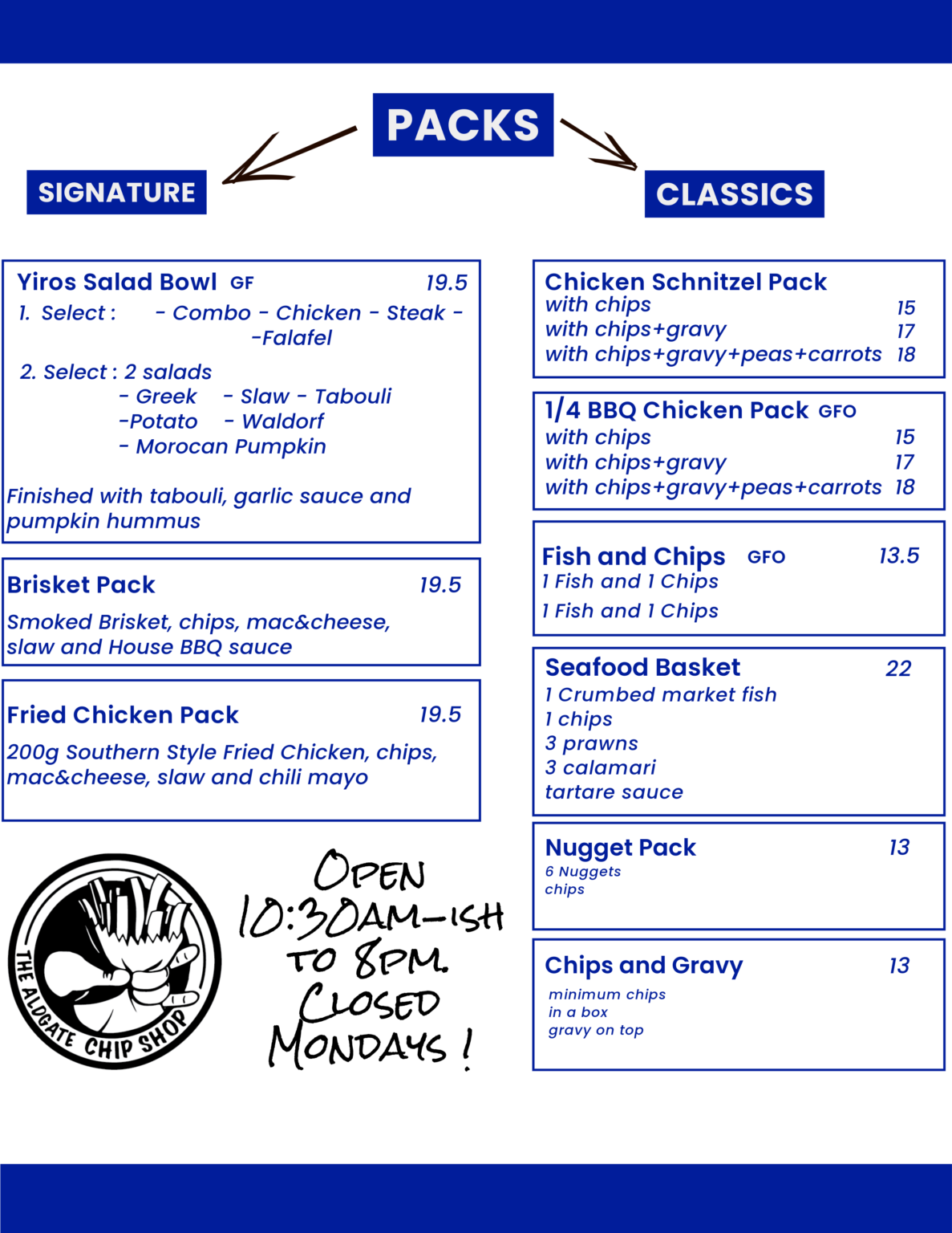 Menu – aldgatechipshop.com